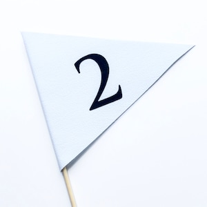 Flag Table Numbers, Golf Themed, Vintage Decor, Rustic Table Numbers ...