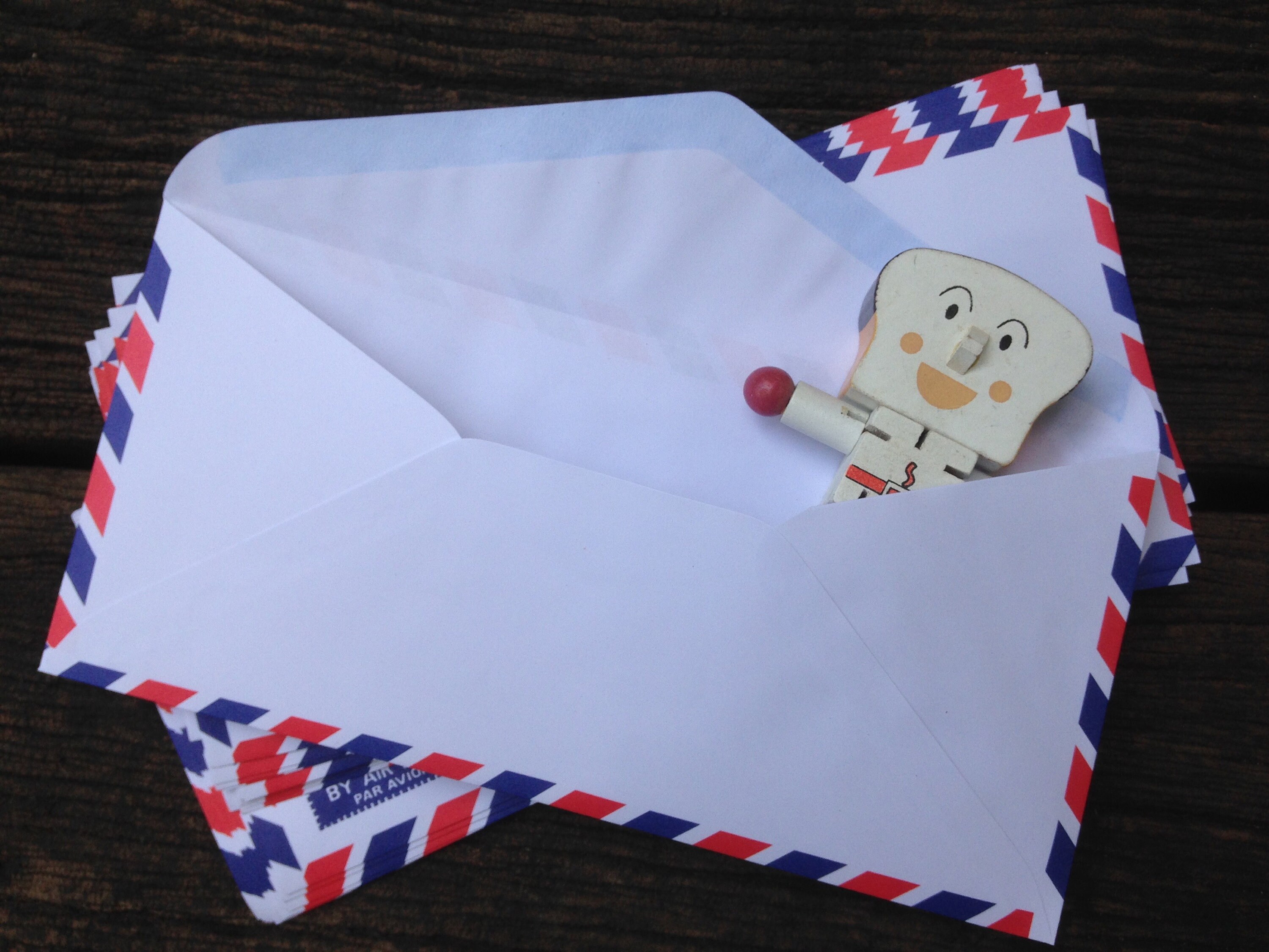 Set of 20 Vintage Airmail Envelopes 10.8cm X 23.5 cm 70 | Etsy