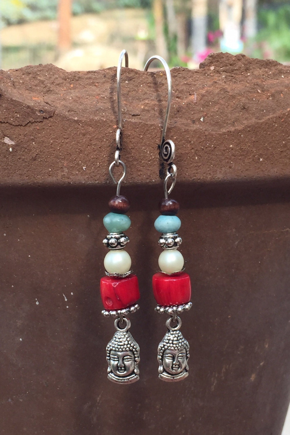 Zen Buddha Dangles - Etsy