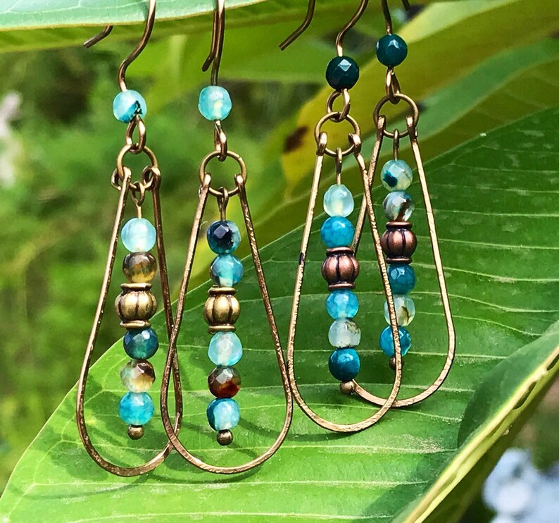 Bohiemian Girl Earrings - Etsy