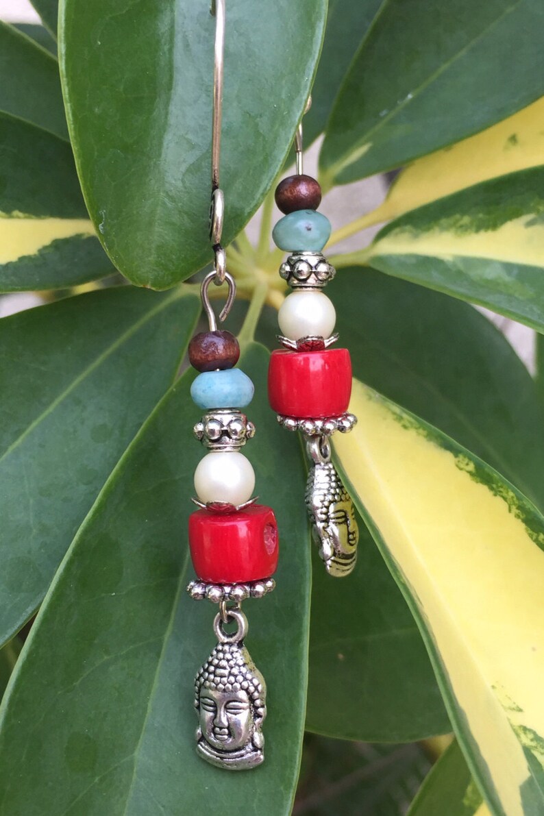 Zen Buddha Dangles - Etsy