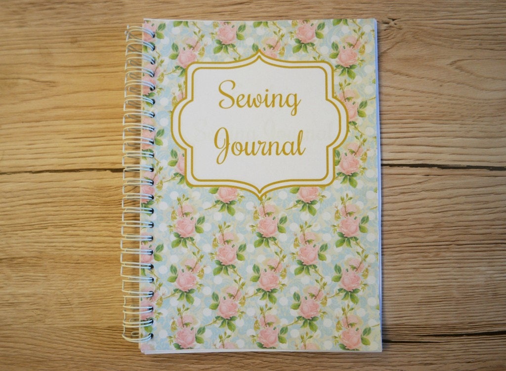 Sewing Journal, Sewing Notebook, Printable PDF, Sewing Gift, Sewing ...