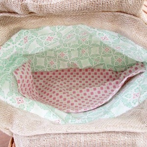 Burlap Bag PDF Pattern Digital Pattern PDF Sewing Pattern Handbag ...