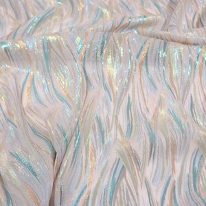 SHUIBOWEN 11 Momme Golden Thread Weave Silk Georgette Fabric 140cm Wide ...
