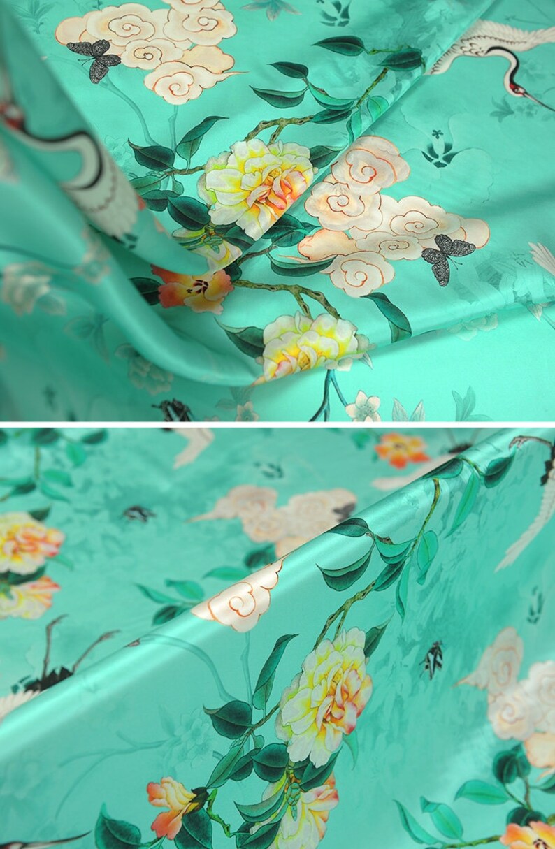 Super Luxury Double Faced Heavy Silk Satin Fabric - Etsy