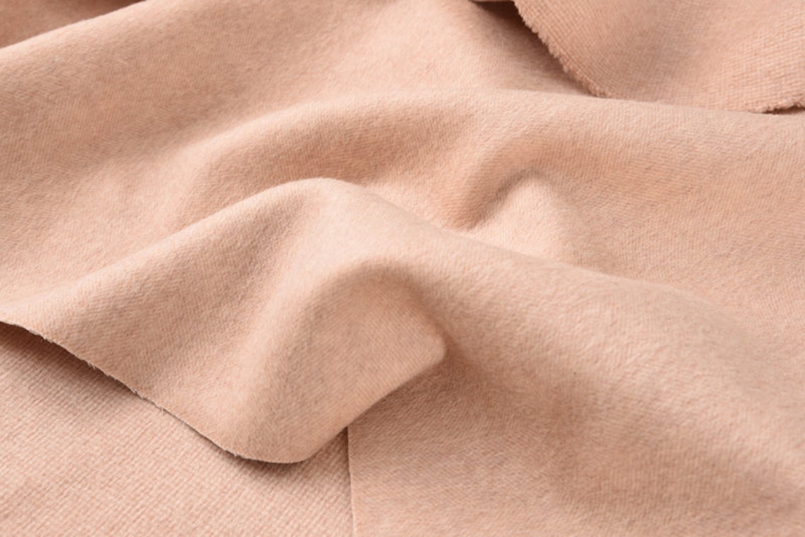 Double Faced Cashmere Wool Fabric 59/150cm | Etsy