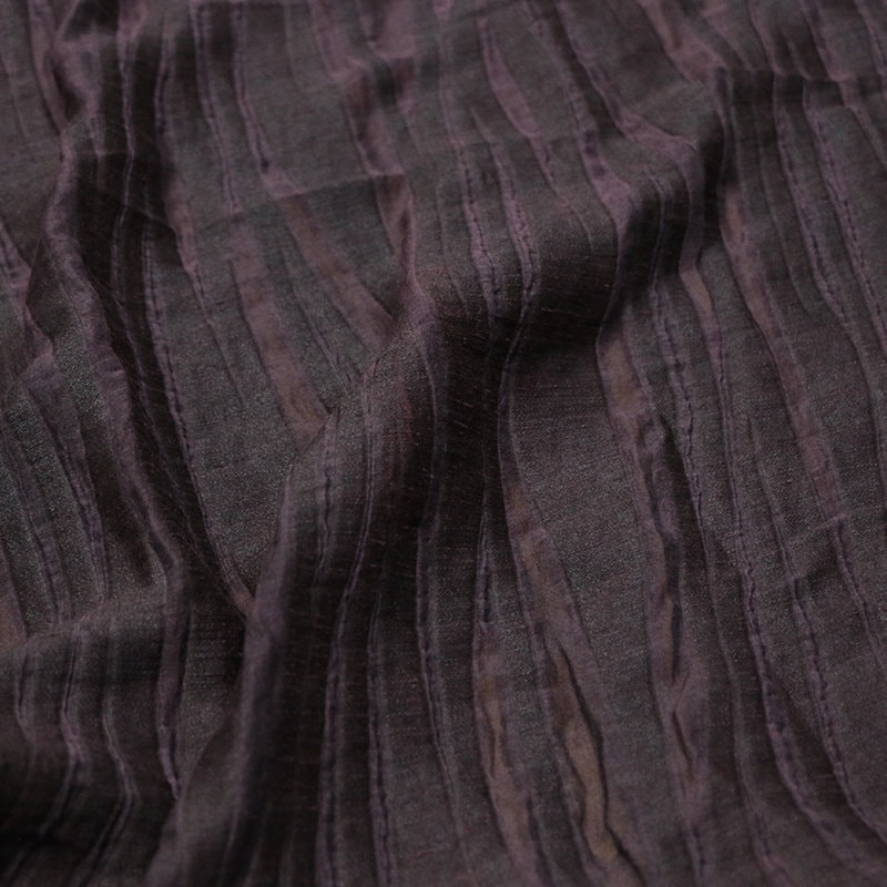 MEIZI - Handmade Mud Silk Special Cut Flower Silk Linen Fabric - 140cm ...