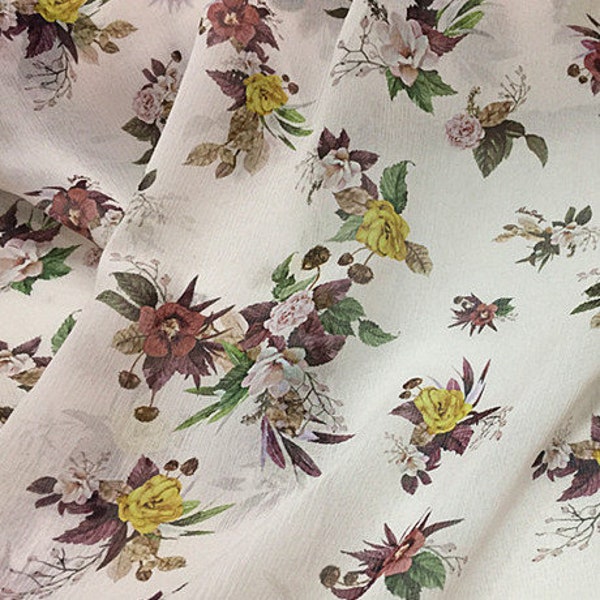 Georgette Fabric - Etsy