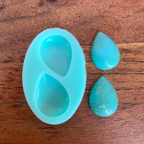 Tear Drop Silicone Mold Resin Silicone Mould Jewelry Making - Etsy Hong ...