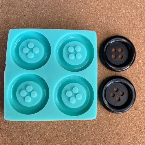 Button Silicone Mold/mould 3/4 Inch for Crafts Jewelry - Etsy