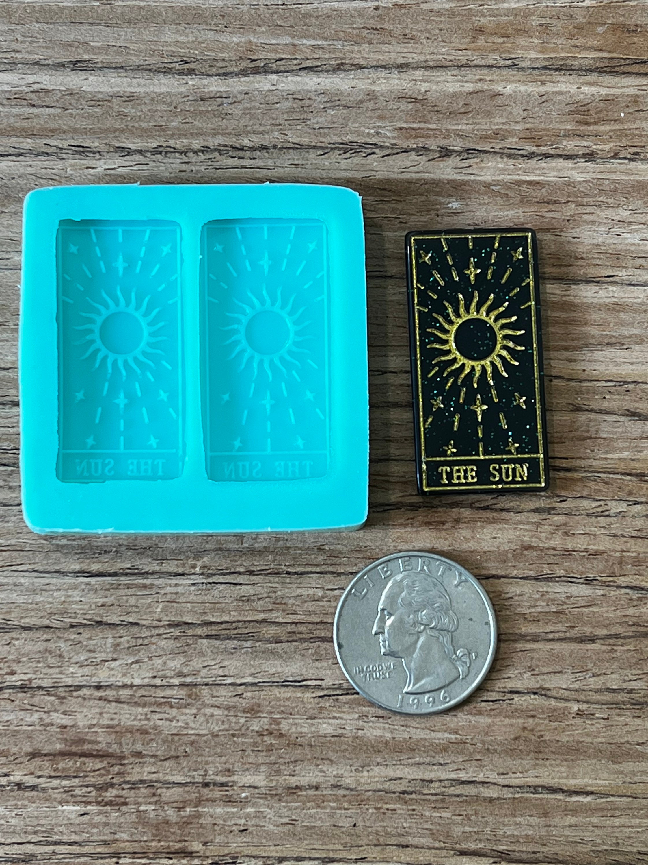 Molds Craft Supplies & Tools Handmade Silicone Mould Mini Sun Tarot ...