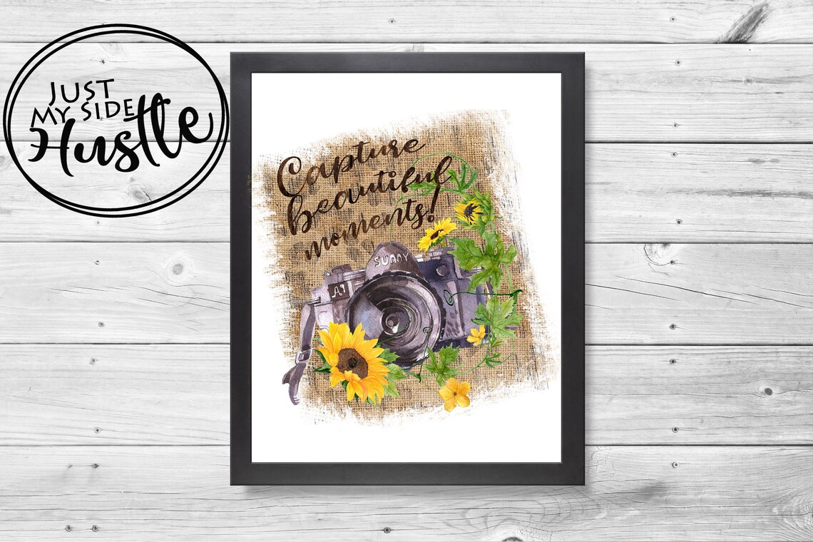 Capture Beautiful Moments Png Camera Sublimation Designs - Etsy