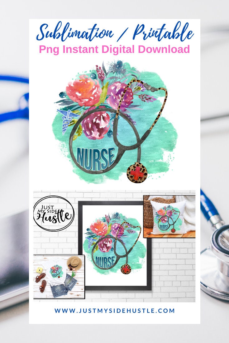 Nurse Png Sublimation Digital Design Registered Nurse Png RN | Etsy
