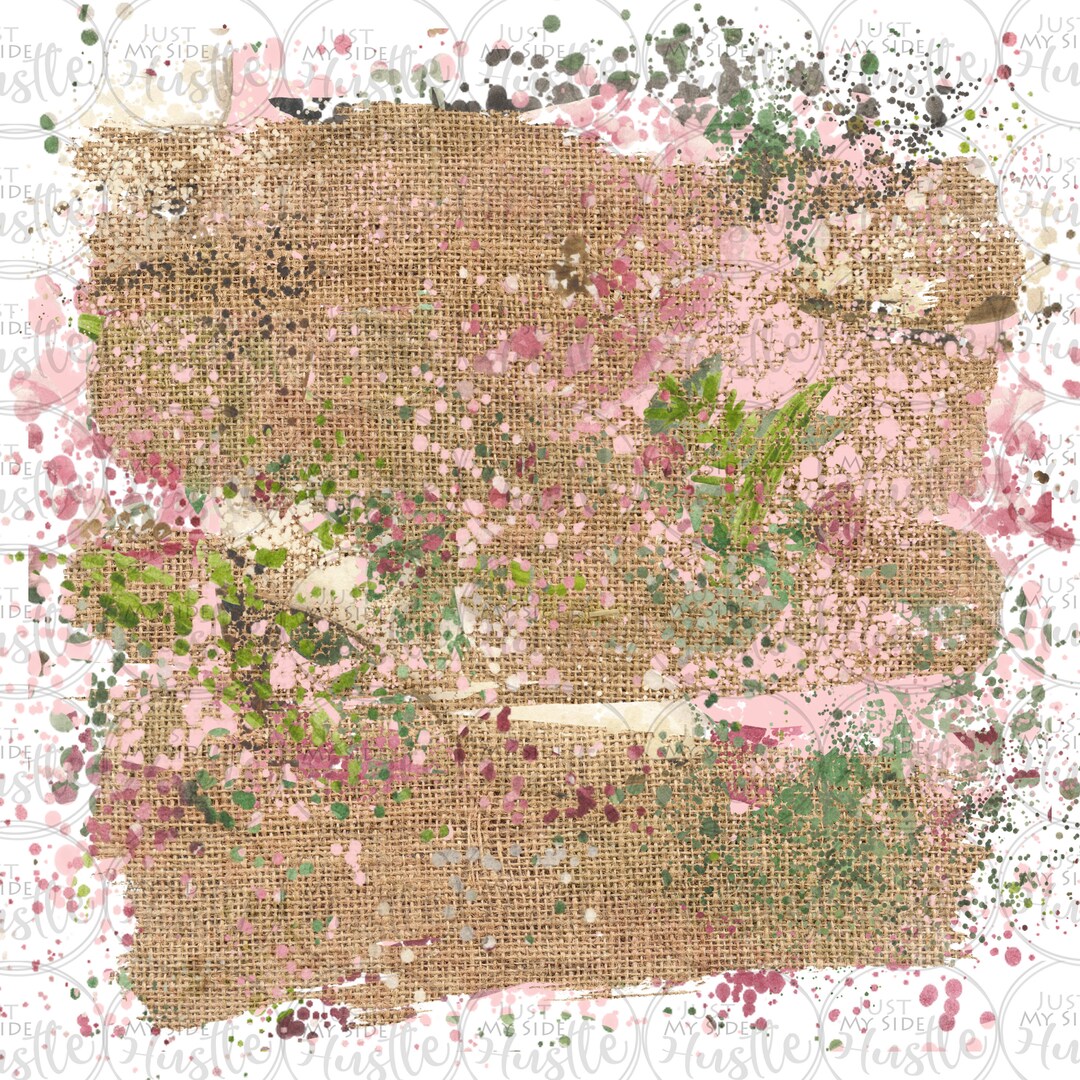 Burlap Png - Burlap Sublimation Background - Floral Sublimation Designs ...