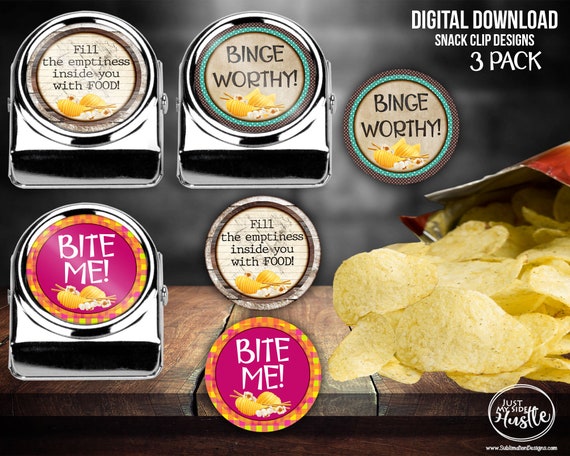 Potato Chip Clip Png Digital Download snack Clip Sublimation | Etsy