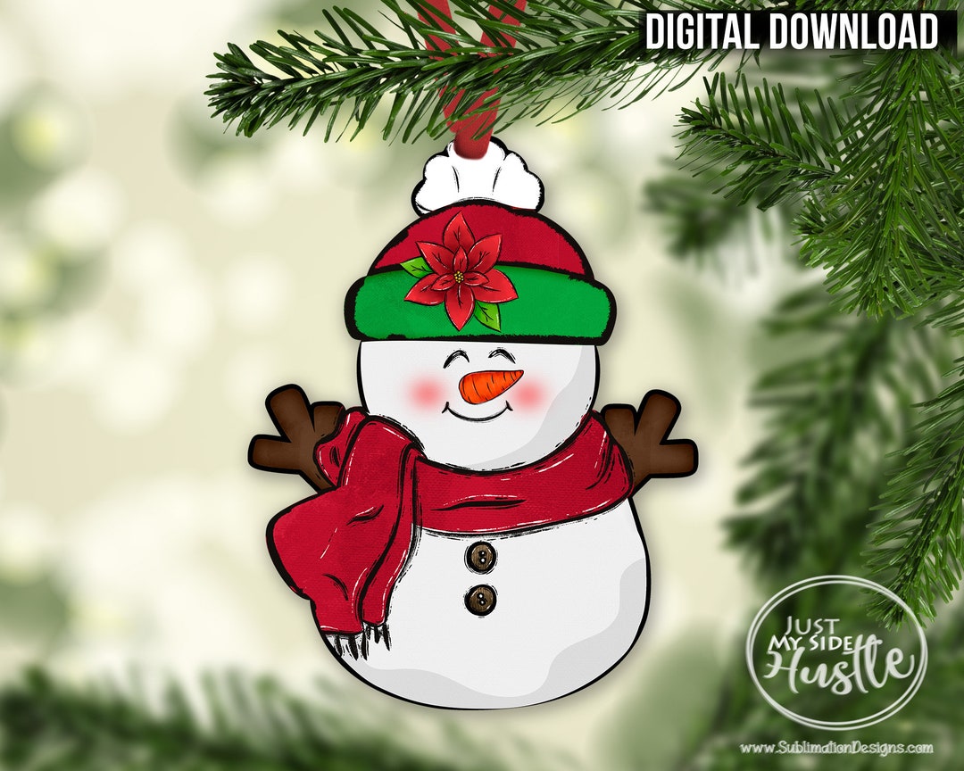 Christmas in July 2024 Snowman Png Sublimation Designs Holiday Snow Man ...