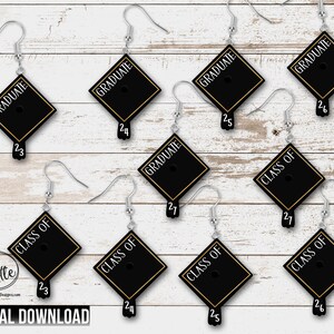 Graduation Cap Png Bundle Class of 2023 2024 2025 2026 2027 Sublimation ...