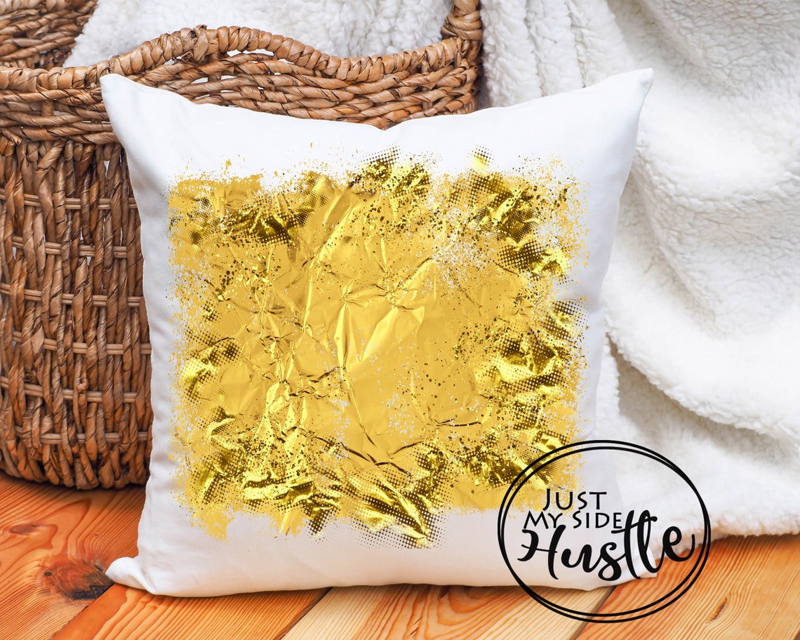 Gold Metallic Png Sublimation Background Distressed Metal | Etsy