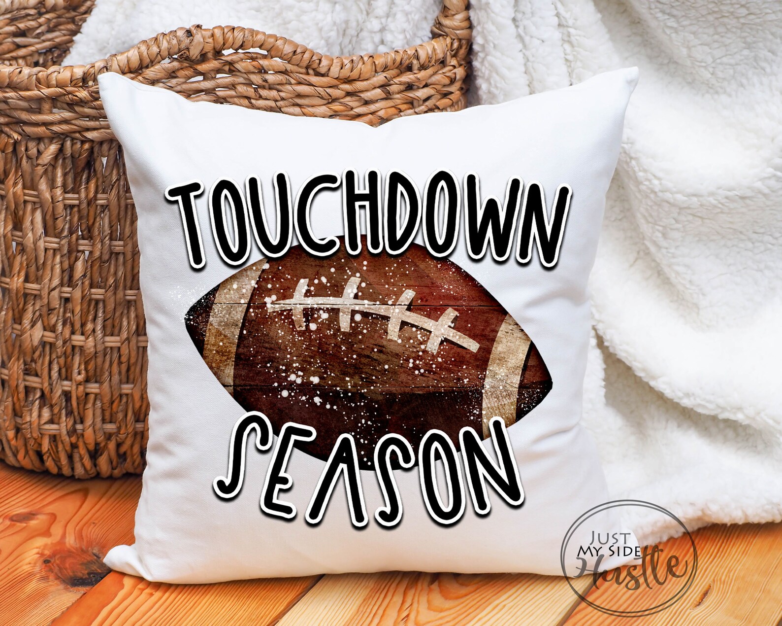Distressed Football Png Touchdown Season Sublimation Designs - Etsy