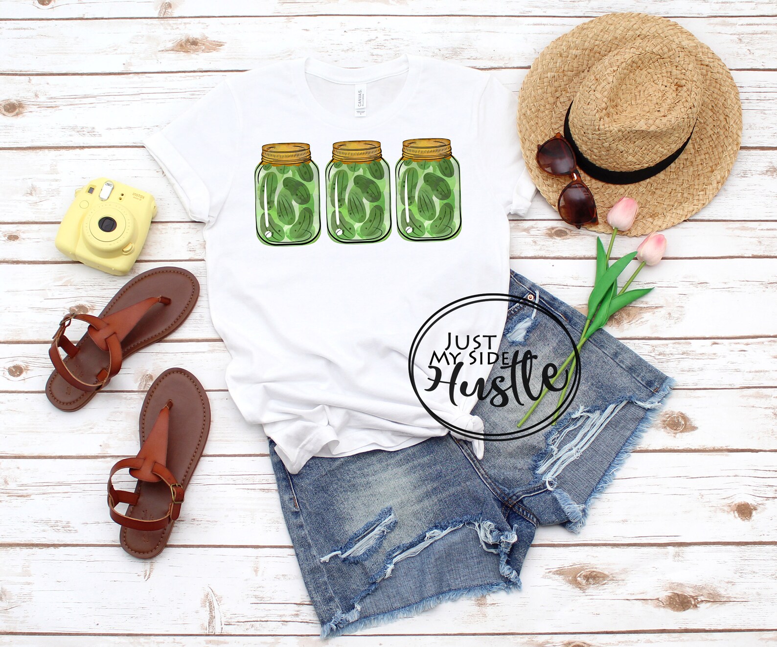 Pickle Mason Jar Png Jar of Pickles Sublimation Designs | Etsy