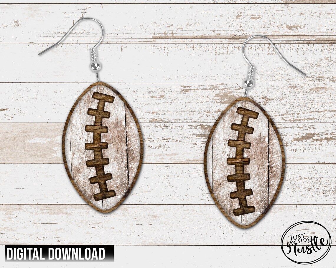 Rustic Football Png Sublimation Designs Football Shape Drop | Etsy
