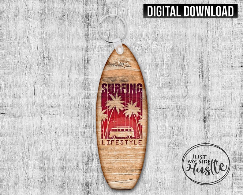 Surfing Lifestyle Surfboard Earring Blank Template-beach - Etsy