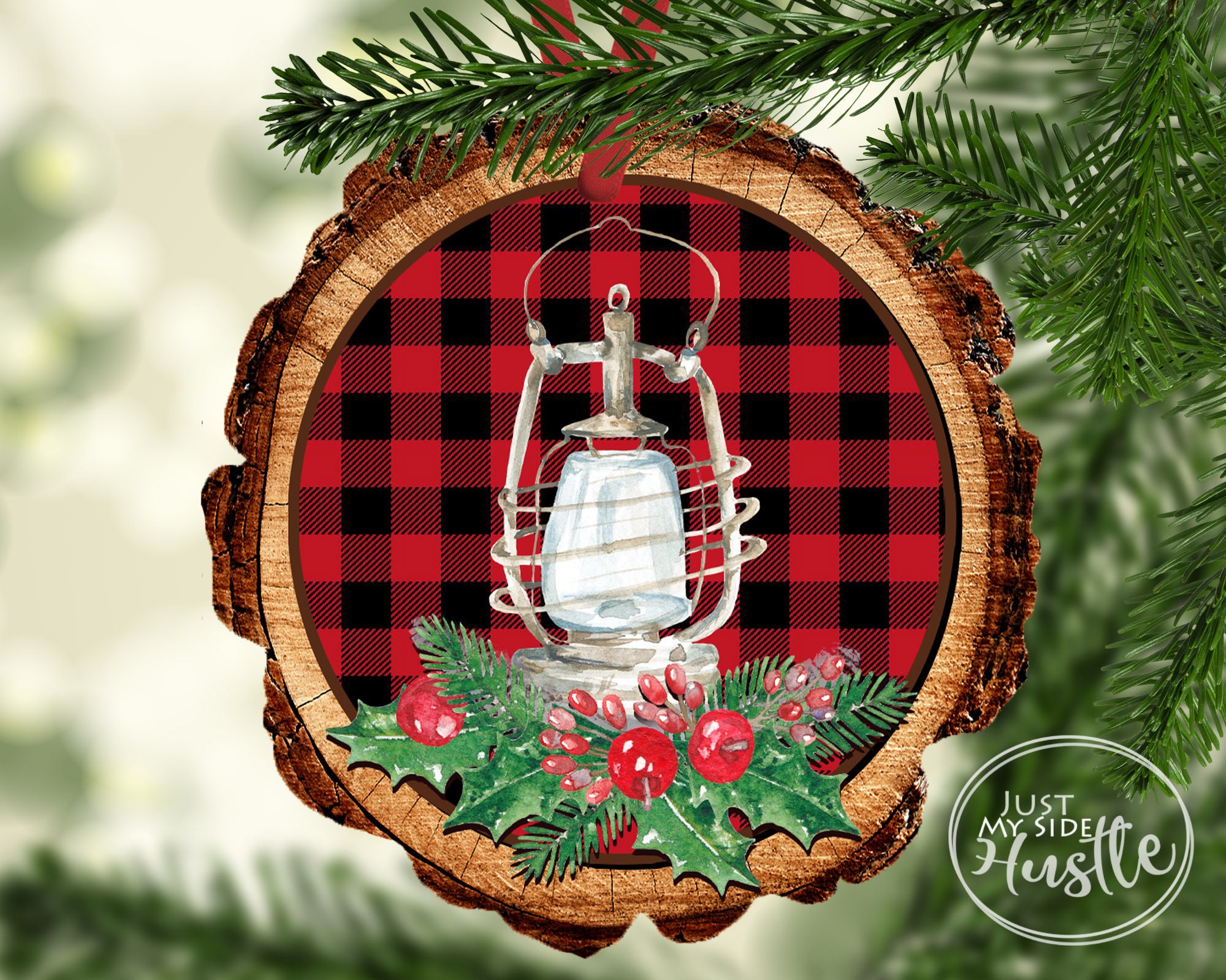 drawing-illustration-art-collectibles-digital-wood-slice-ornament