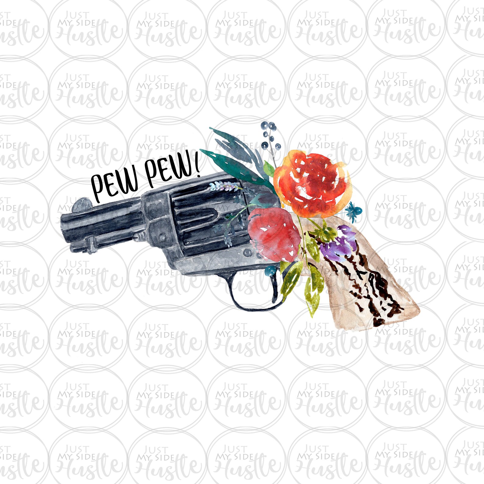 Pew Pew Gun PNG Sublimation Designs Womens Pro Gun Graphic - Etsy