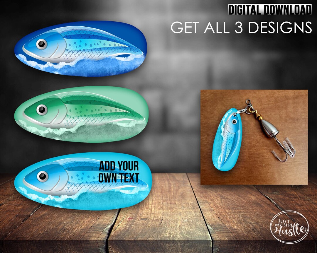 Fish Fishing Lure Png Digital Download-fathers Day Lure Gift ...