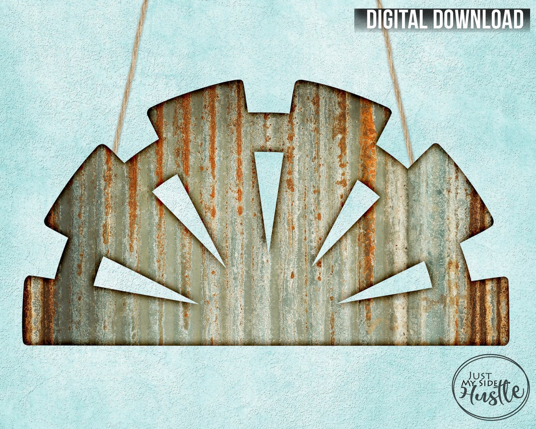 Rusty Windmill Png- Farmhouse Add Your Own Text Sublimation Designs ...