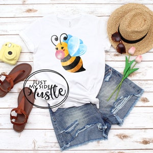 Bumble Bee Png Sublimation Designs Summertime Bubble Bee Sublimation ...