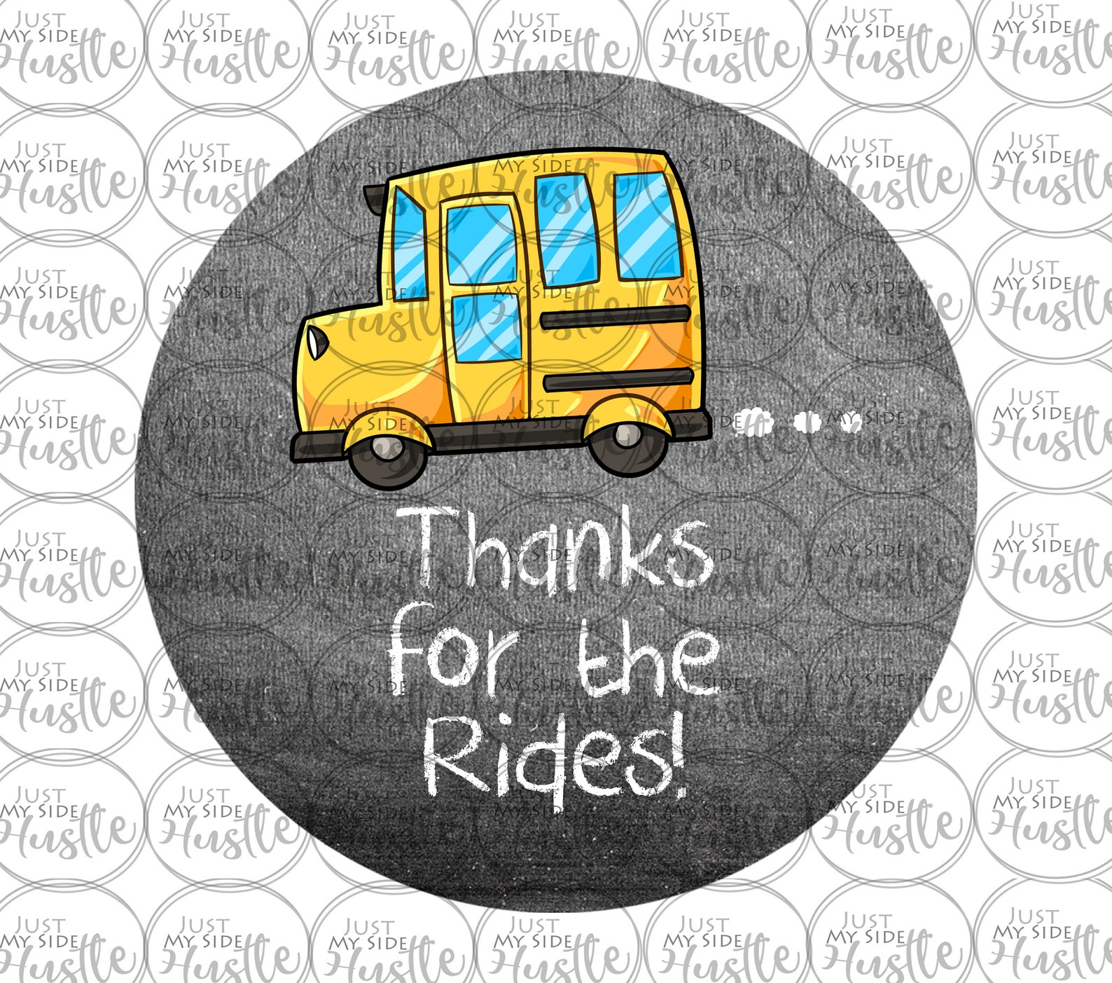 Bus Driver Thanks for the Rides End of School Gift Chalkboard - Etsy