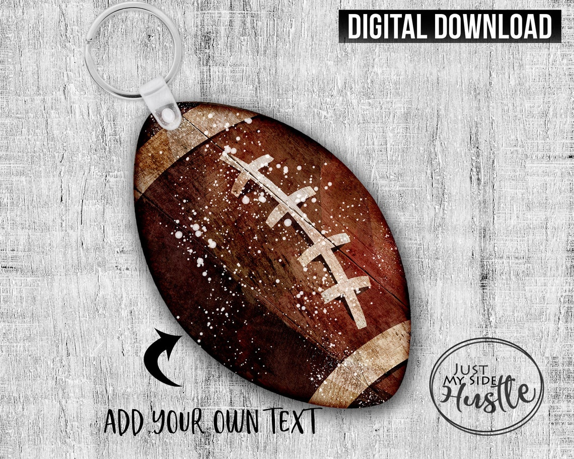 Distressed Wood Football Png Sublimation Designs - Etsy
