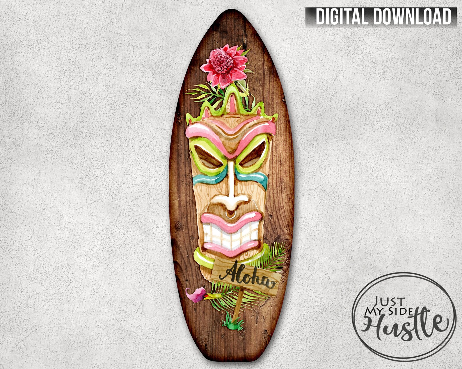 Surfboard Earring Blank Template Beach Summer Sublimation - Etsy