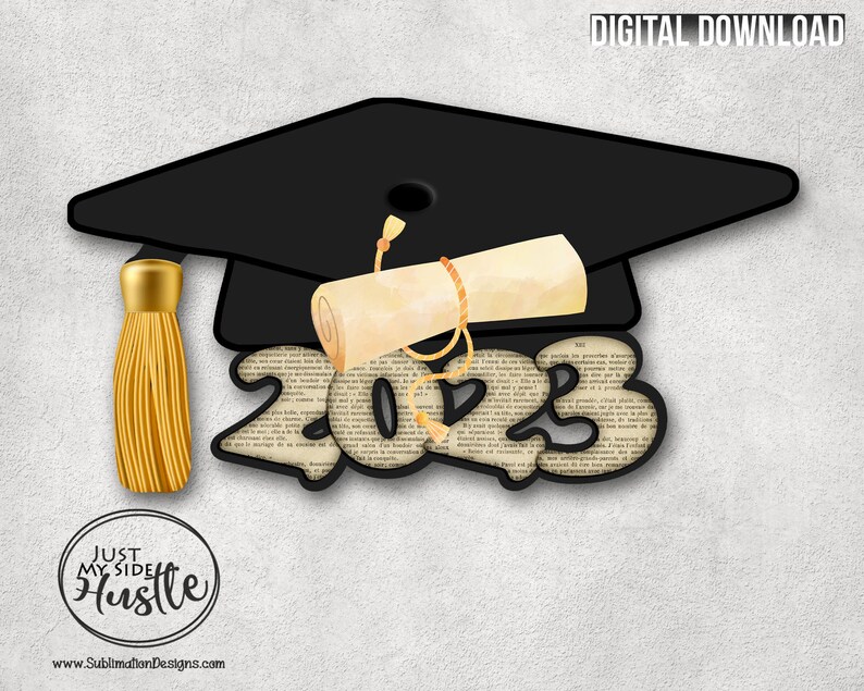 2023 Graduation Cap Png Bundle Set of 20 2023 Graduation - Etsy
