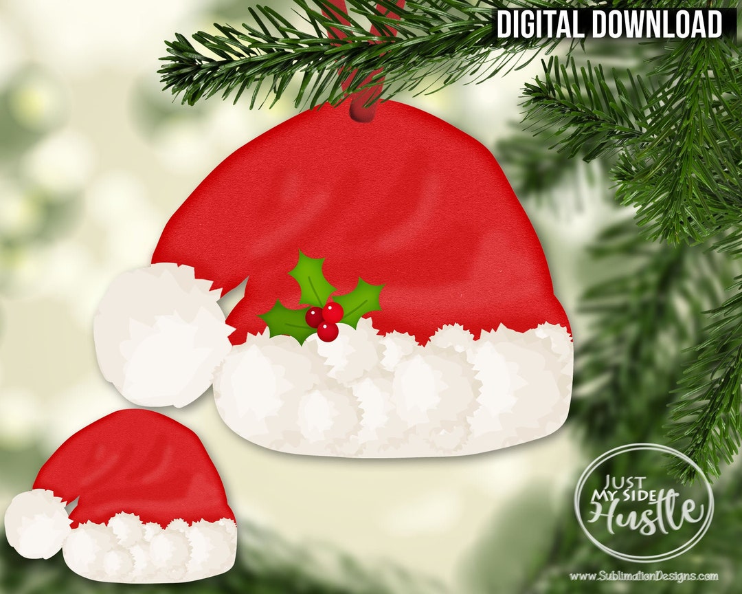 Santa Hat Png Xmas Santa Hat Sublimation Graphics Old Fashioned Santa ...