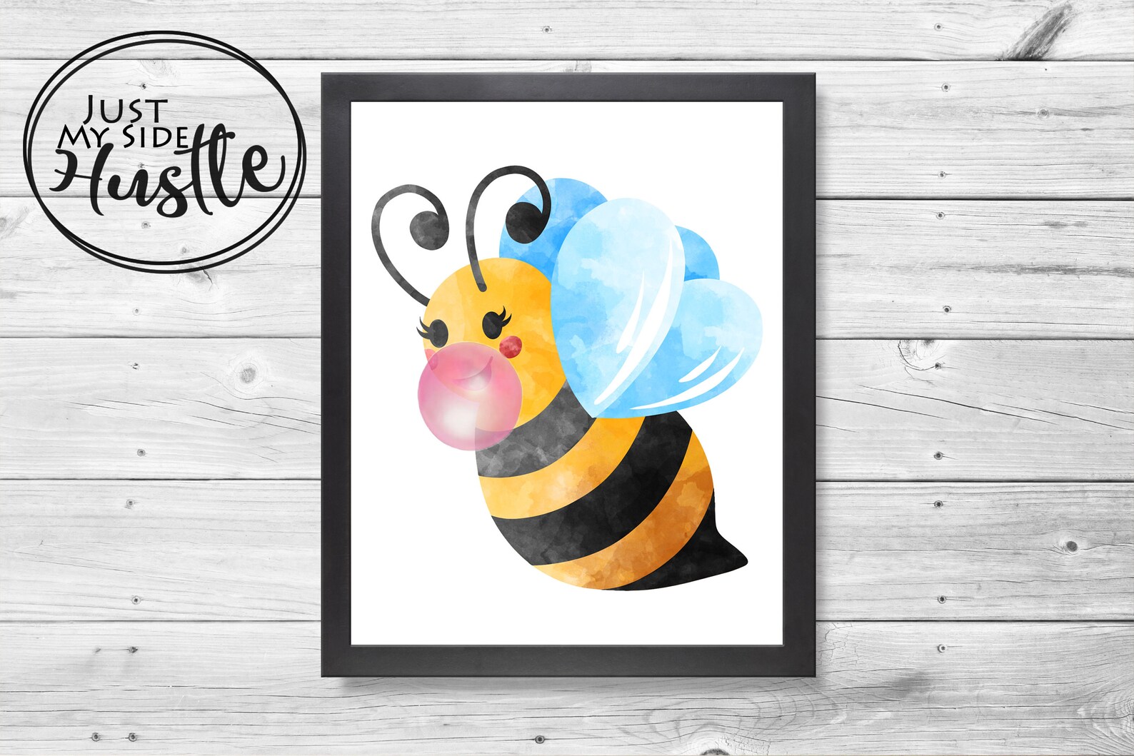 Bumble Bee Png Sublimation Designs Summertime Bubble Bee | Etsy