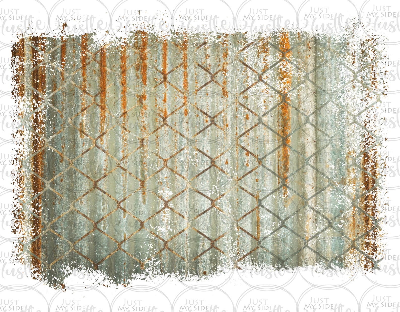 Rusty Metal Png Chicken Wire Sublimation Background Graphic - Etsy