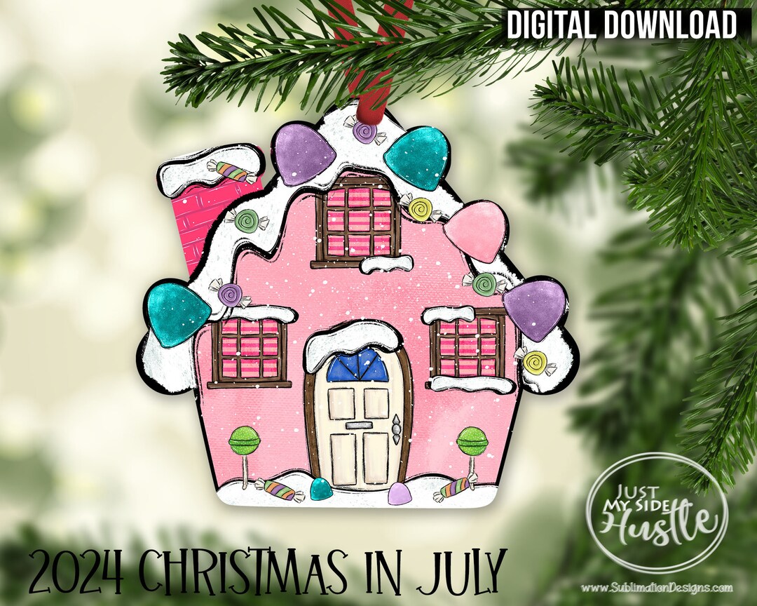 Pink Gumdrop Who House Sublimation Designs PNG Digital Download ...