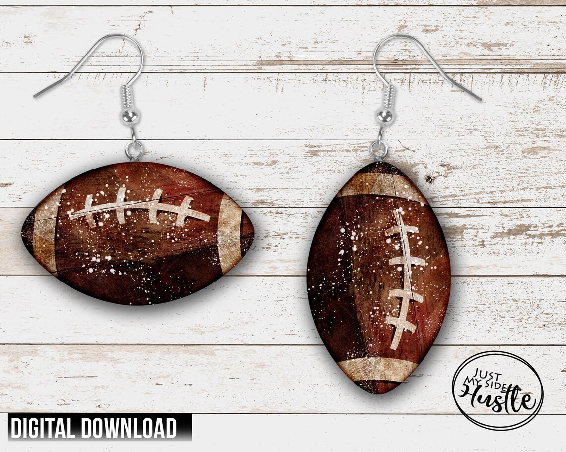 Distressed Wood Football Png Sublimation Designs - Etsy