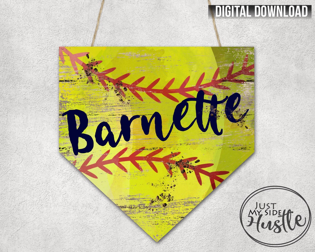 Softball Home Plate Png Softball Base Blank Template Sublimation ...