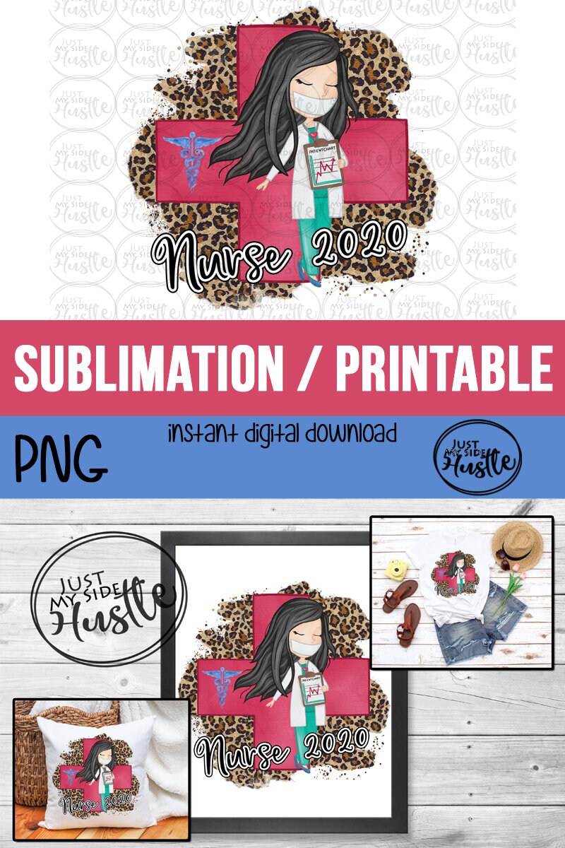 Nurse 2020 Png Hospital Sublimation Designs Nursing | Etsy