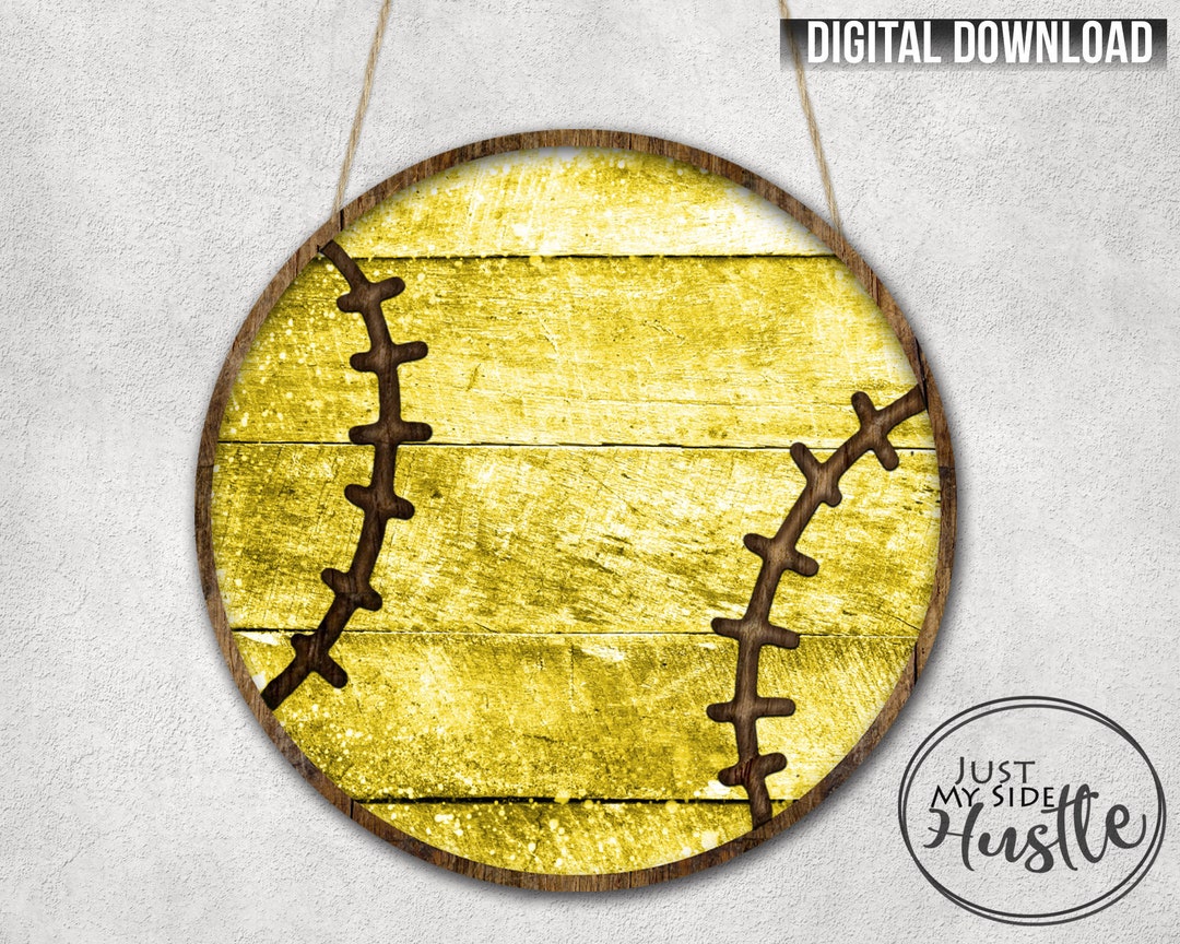 Rustic Softball Png Sublimation Designs - Softball Shape Drop Earrings ...