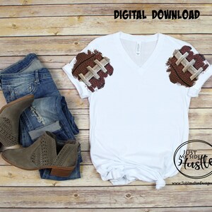 Rustic Football Png - Distressed Football Sublimation Designs ...