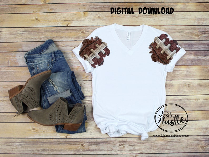 Rustic Football Png Distressed Football Sublimation Designs - Etsy