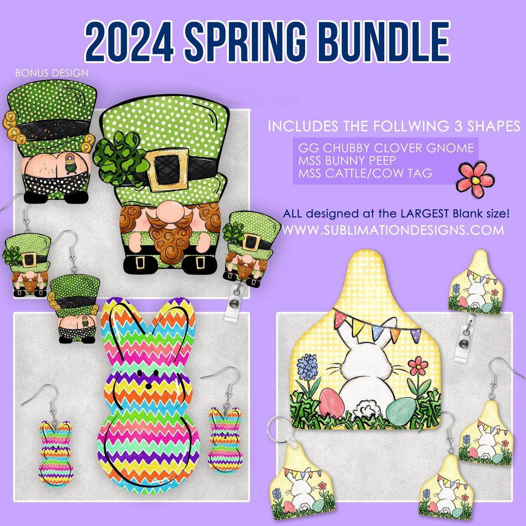 January 2024 Dollar Deals Chubby Gnome Leprechaun Sublimation Designs ...