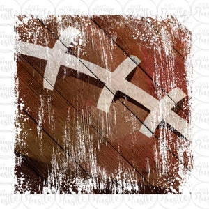 Football Png Distressed Football Sublimation Designs Background ...