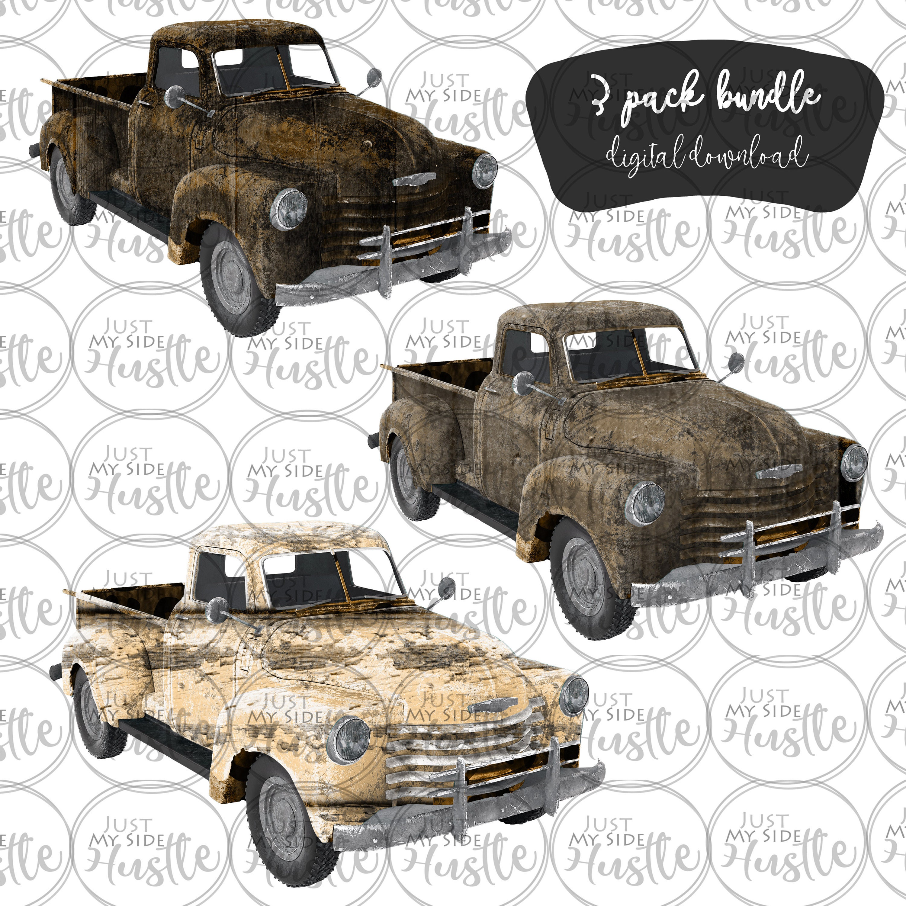 Rusting Car Clip Art