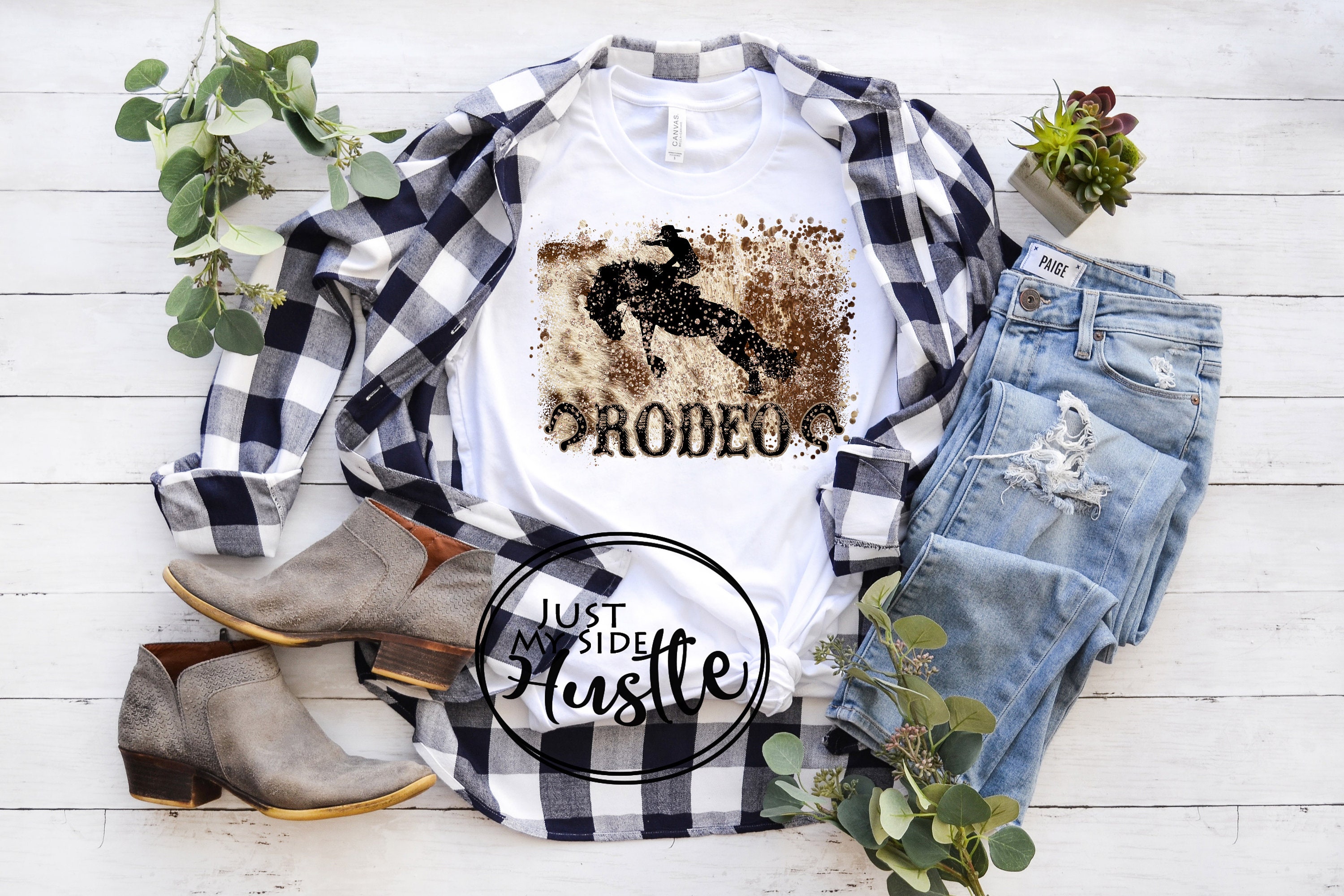 Rodeo PNG Sublimation Designs Cowboy on Horse Sublimation - Etsy