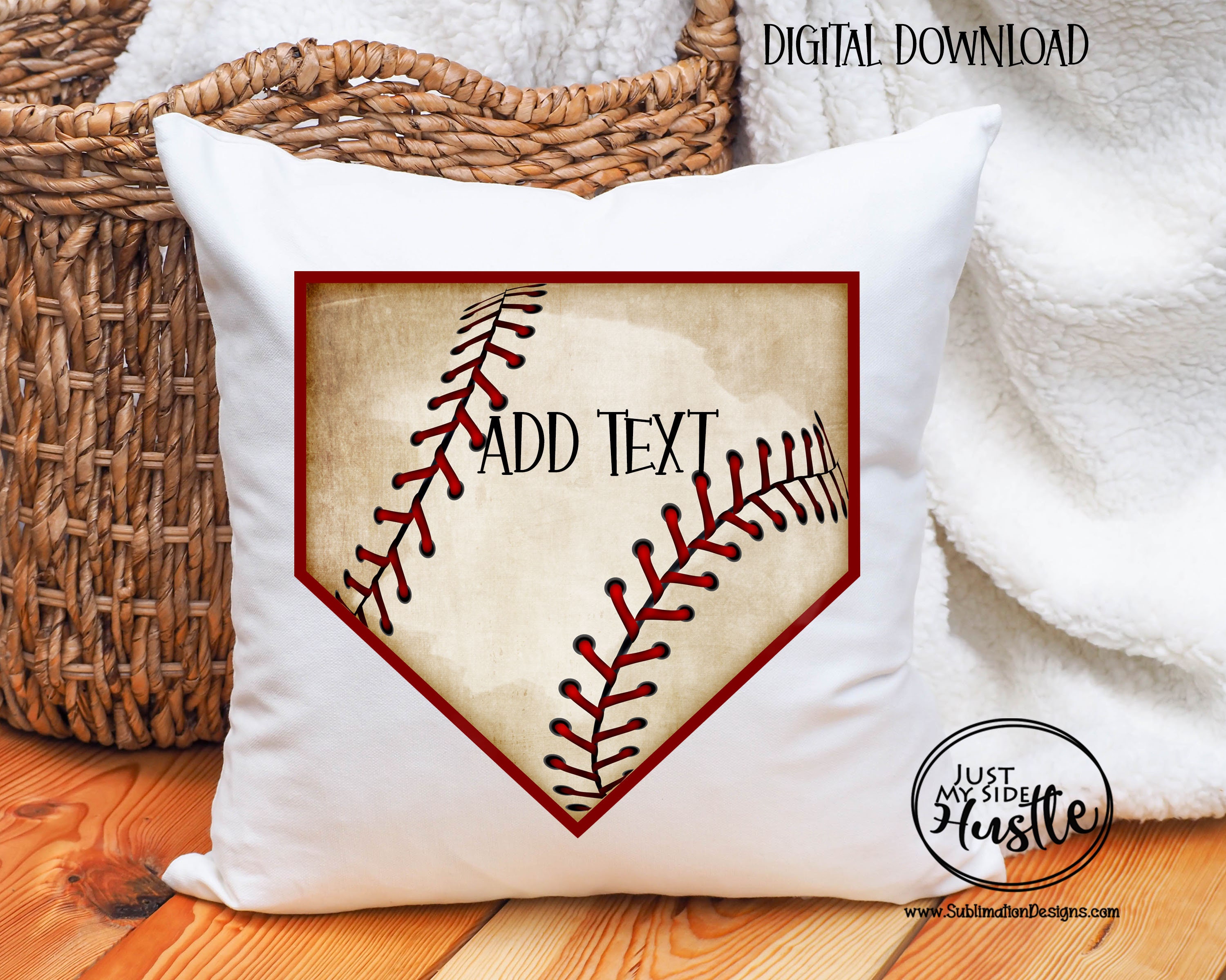 Rustic Baseball Plate Png Dirty Baseball Base Template - Etsy